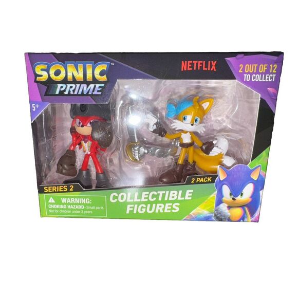 Toys | Sonic Prime Series 2 Knuckles The Dread Miles Tails Figures 2 ...